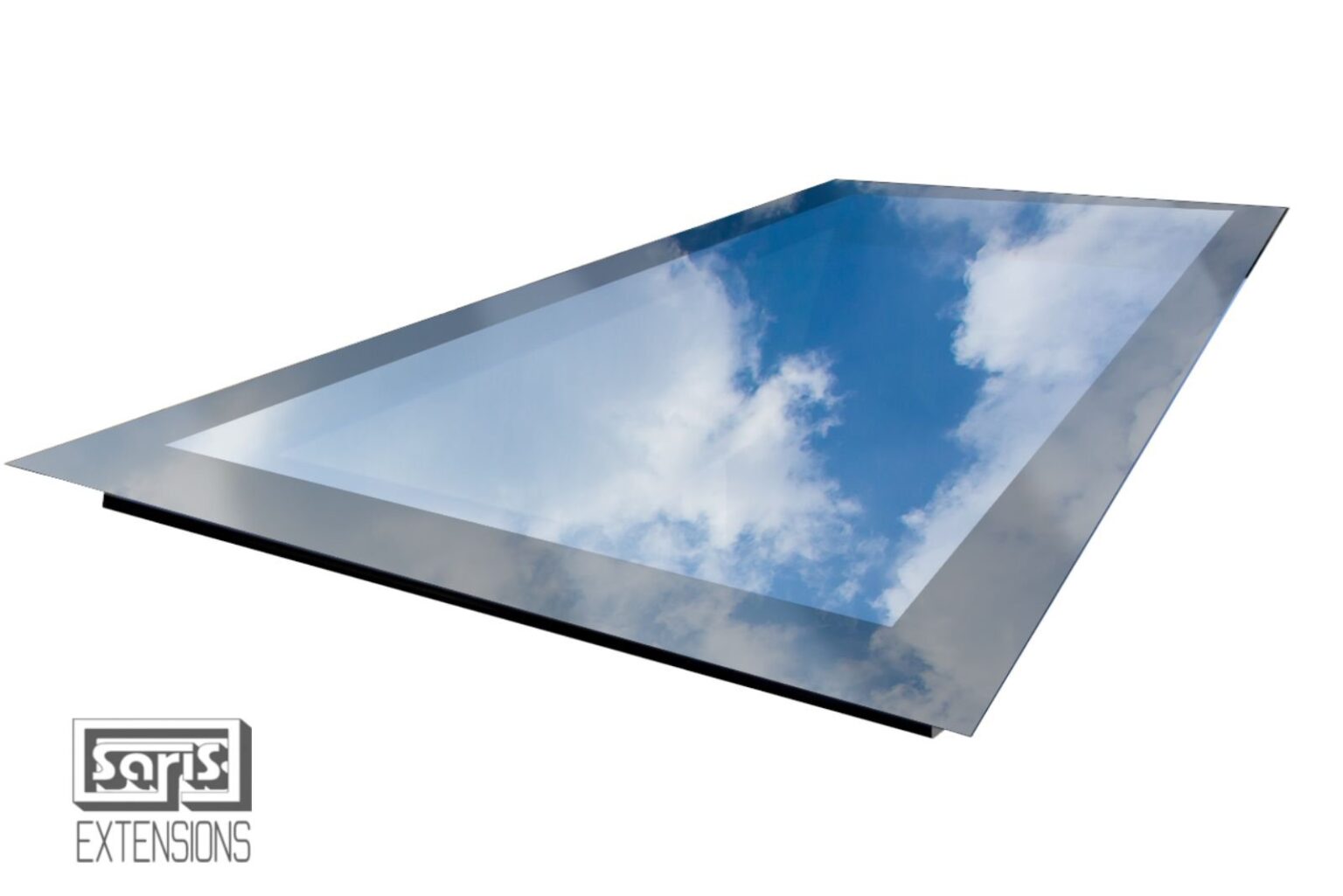 Fixed Frameless Skylight – Custom Size by Saris-Extensions
