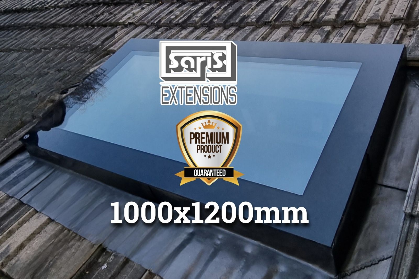 Pitched Roof Skylight 1000 x 1200 mm | Saris-Extensions.co.uk