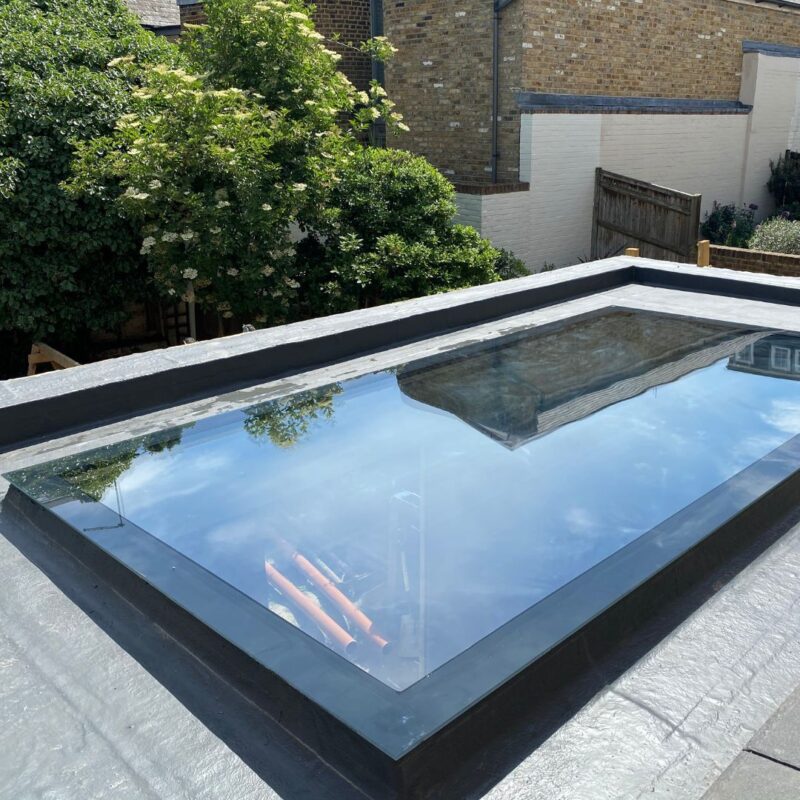 Custom Size Skylight - Saris-Extensions.co.uk
