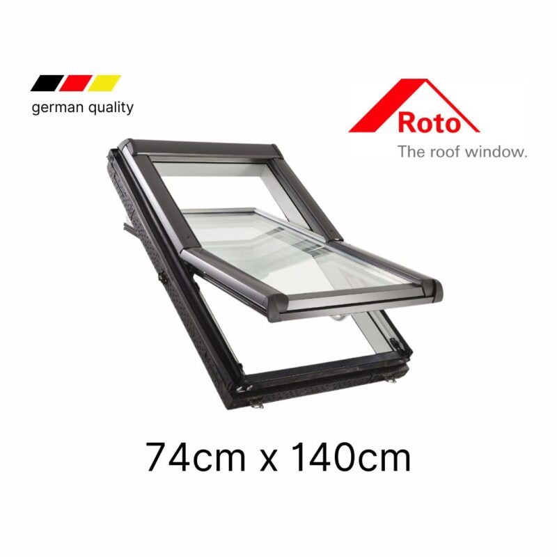 Triple Glazed Pitched Roof Skylights by Saris-Extensions