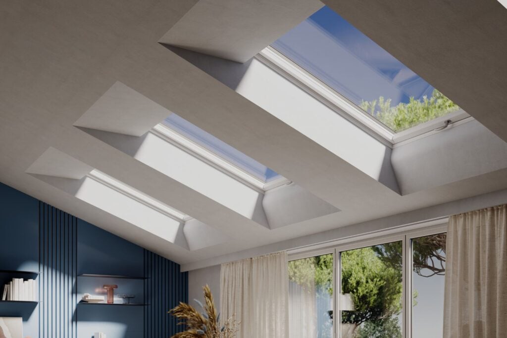Roto Pitched Roof Skylight Center-Pivot 54 x 98 cm PVC